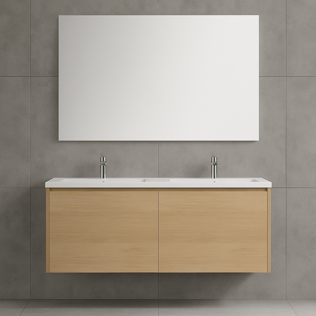 Eco Mirror no lighting aluminium profiles - Roelens NV